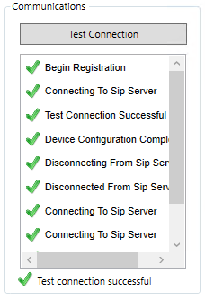 ARC Configuration SIP Settings Tab