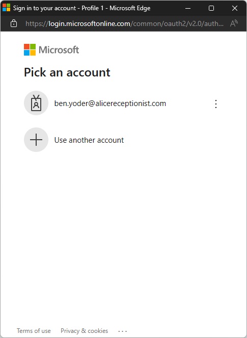Logging in using SSO for the ALICE Portal