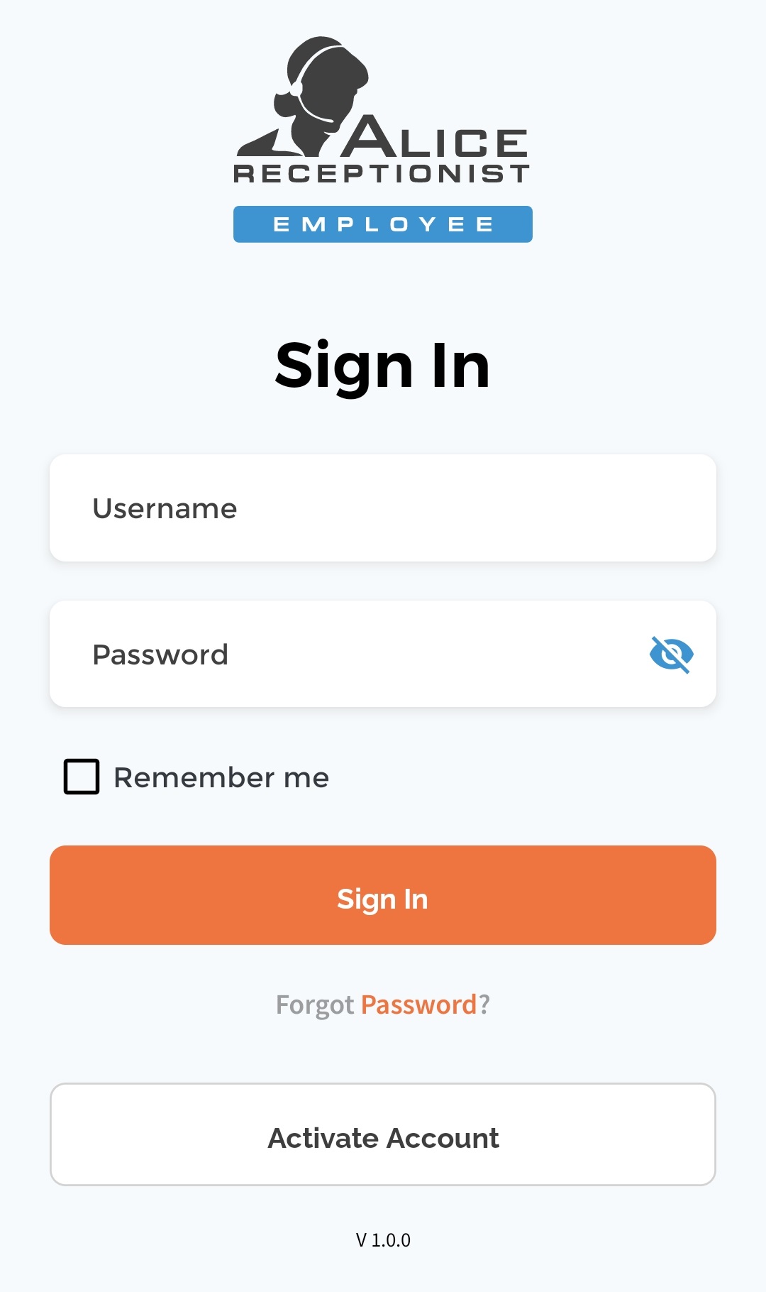 Activating the ALICE Mobile App for Employees
